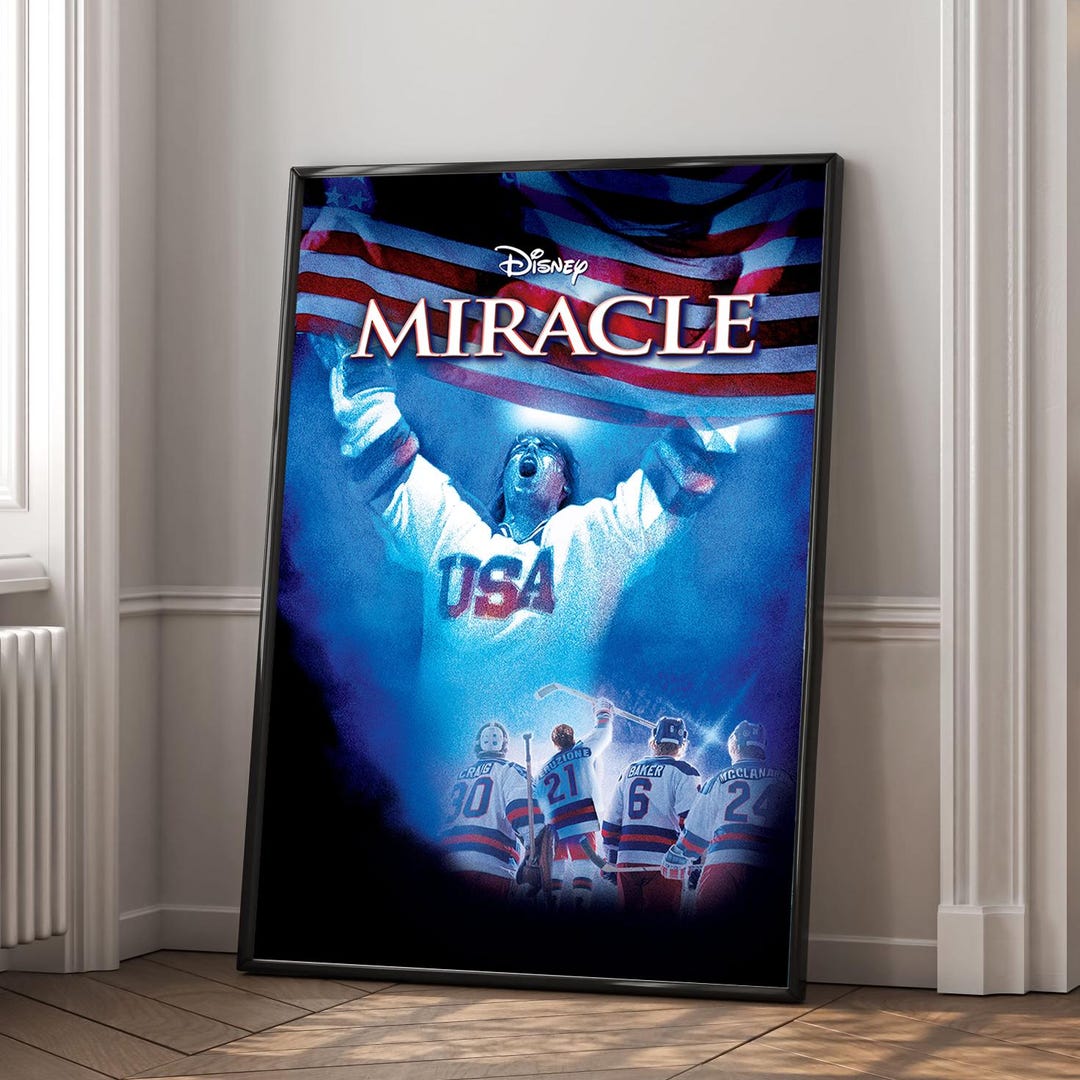 Miracle Movie Poster | High Quality Canvas Print | Wall Art | Living ...