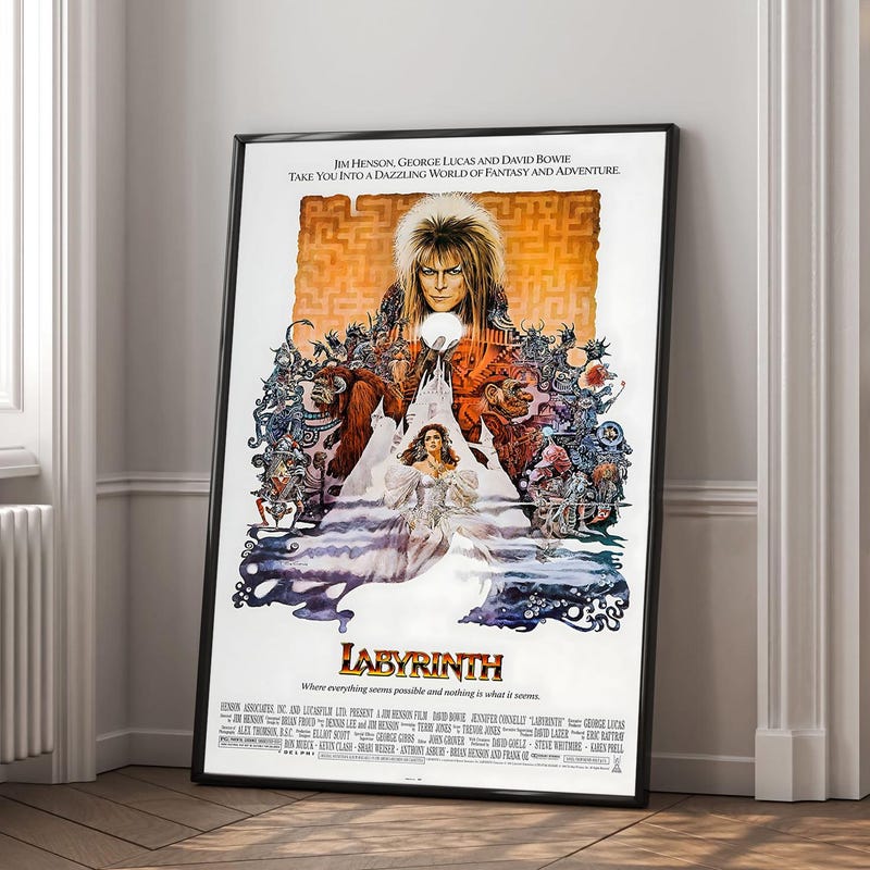 Labyrinth Movie Poster - Etsy