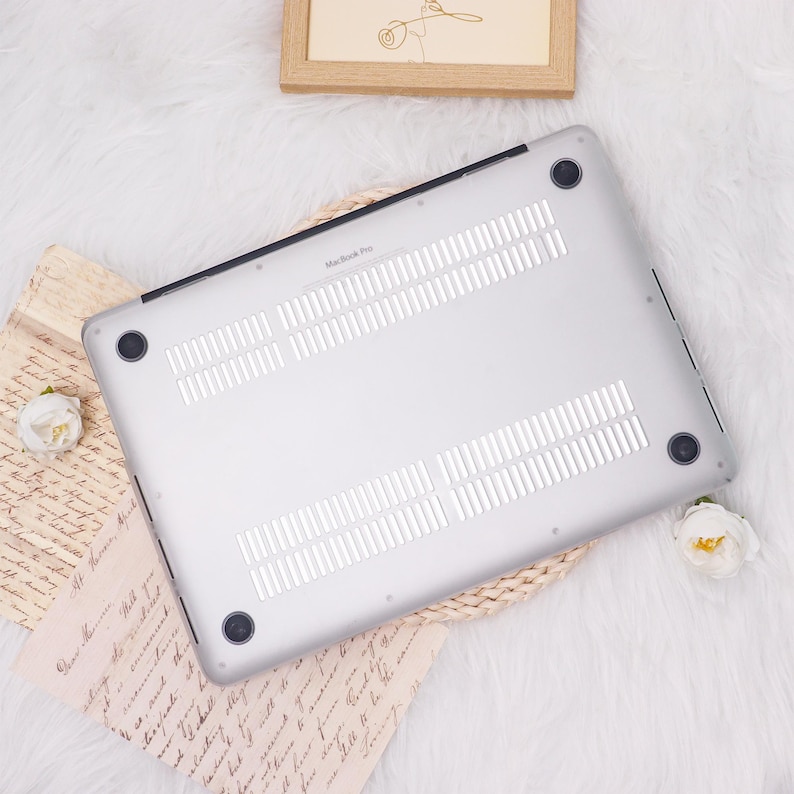 Vintage Green Magazine Collage New MacBook Case,custom Mac 2025 Air 15/ ...
