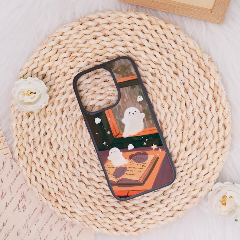 Cute Ghost iPhone Soft Case for iPhone 17 16 15 14 Pro Max,iphone Xs XR ...