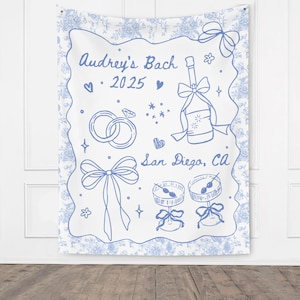 Personalized Bachelorette Party Decor, Beach Bachelorette Party ...