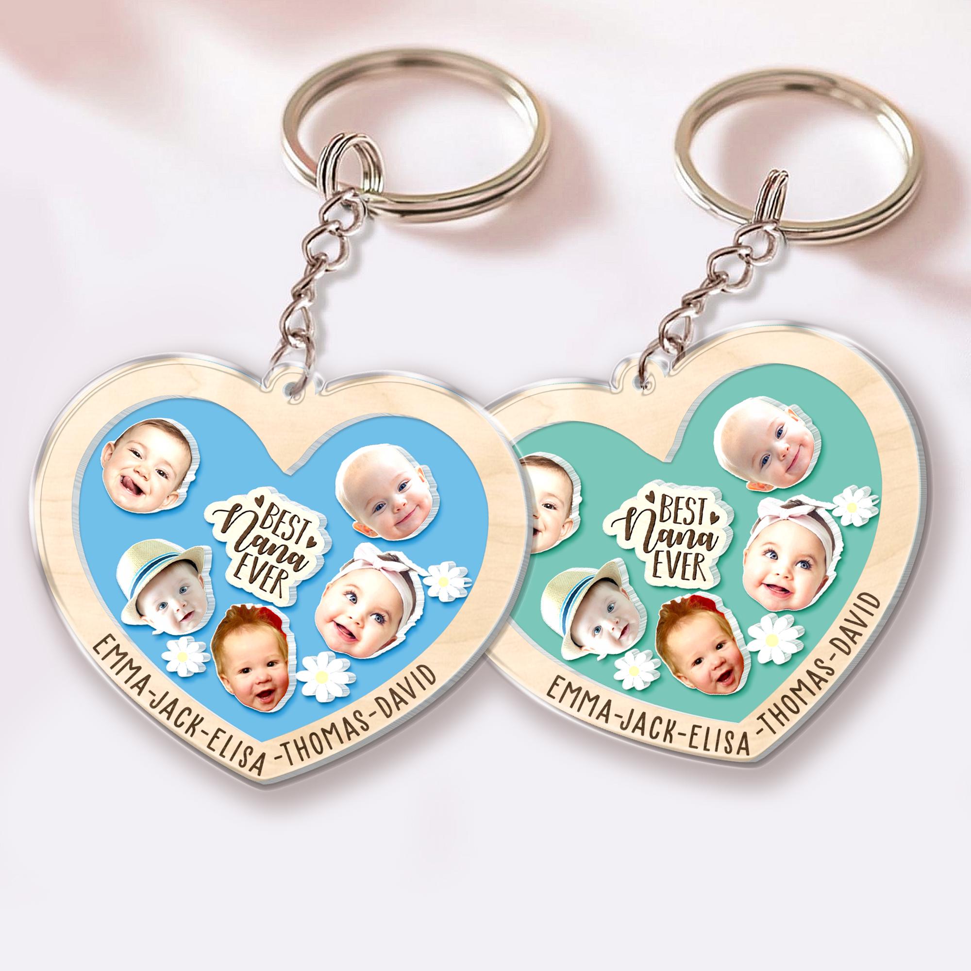 Personalized Mother's Day Gift for Grandma, Custom Grandkids Photo ...