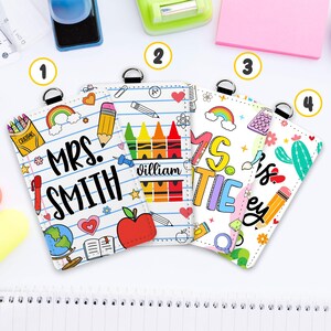 Personalized Teacher Back to School Gift, Custom School Teacher Name ...