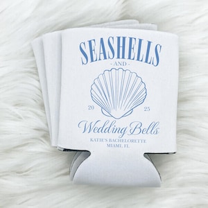 Personalized Bachelorette Party Decor, Custom Seashells and Wedding ...