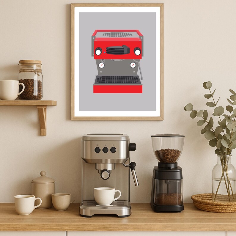 La Marzocco Linea Mini, Coffee Poster, Gifts for Coffee Lovers ...