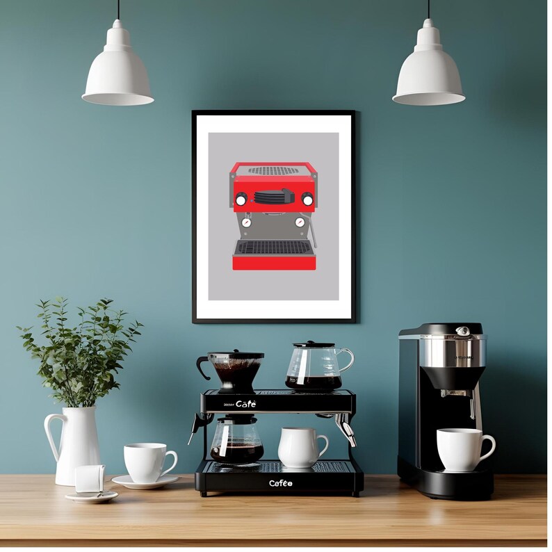 La Marzocco Linea Mini, Coffee Poster, Gifts for Coffee Lovers ...