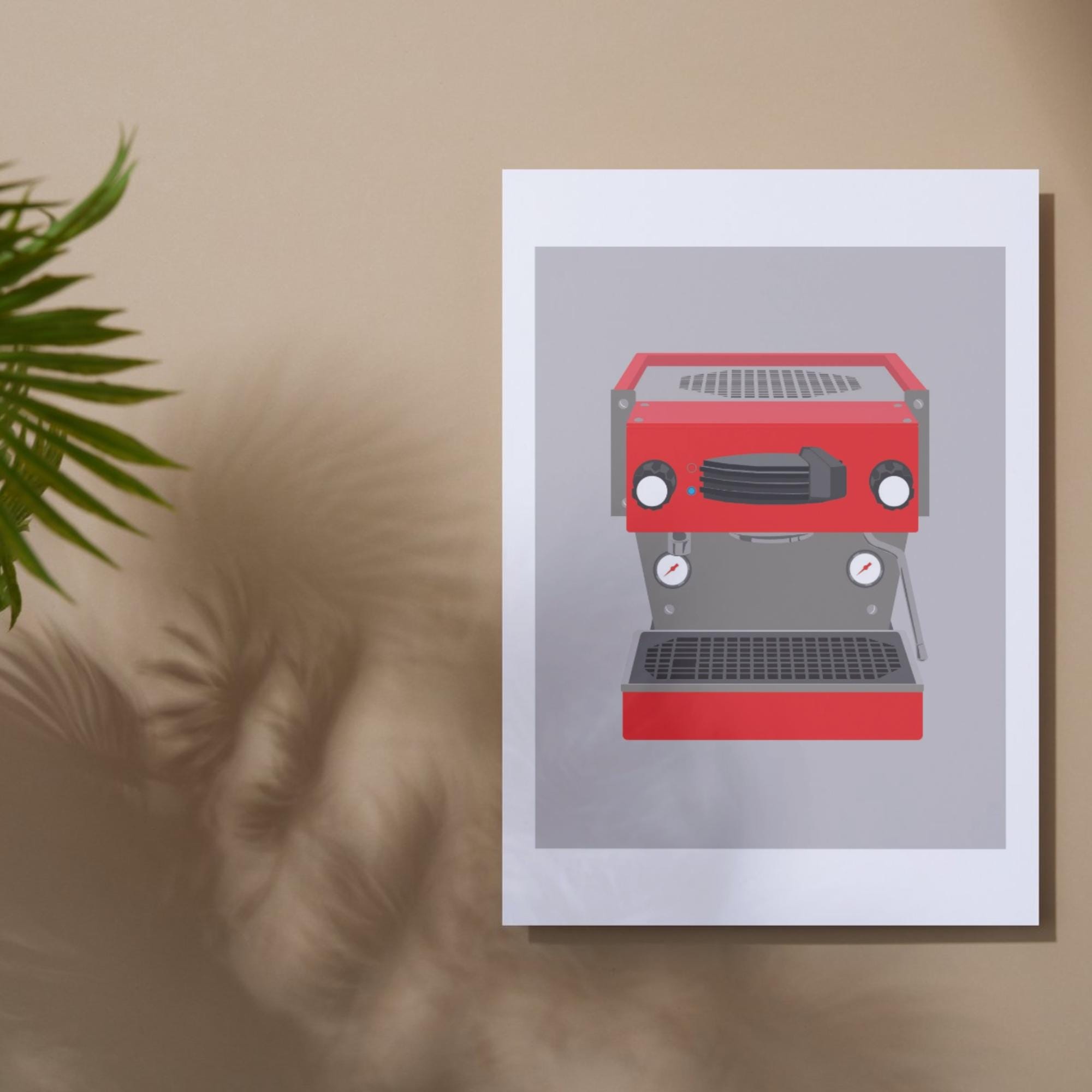 La Marzocco Linea Mini, Coffee Poster, Gifts for Coffee Lovers ...