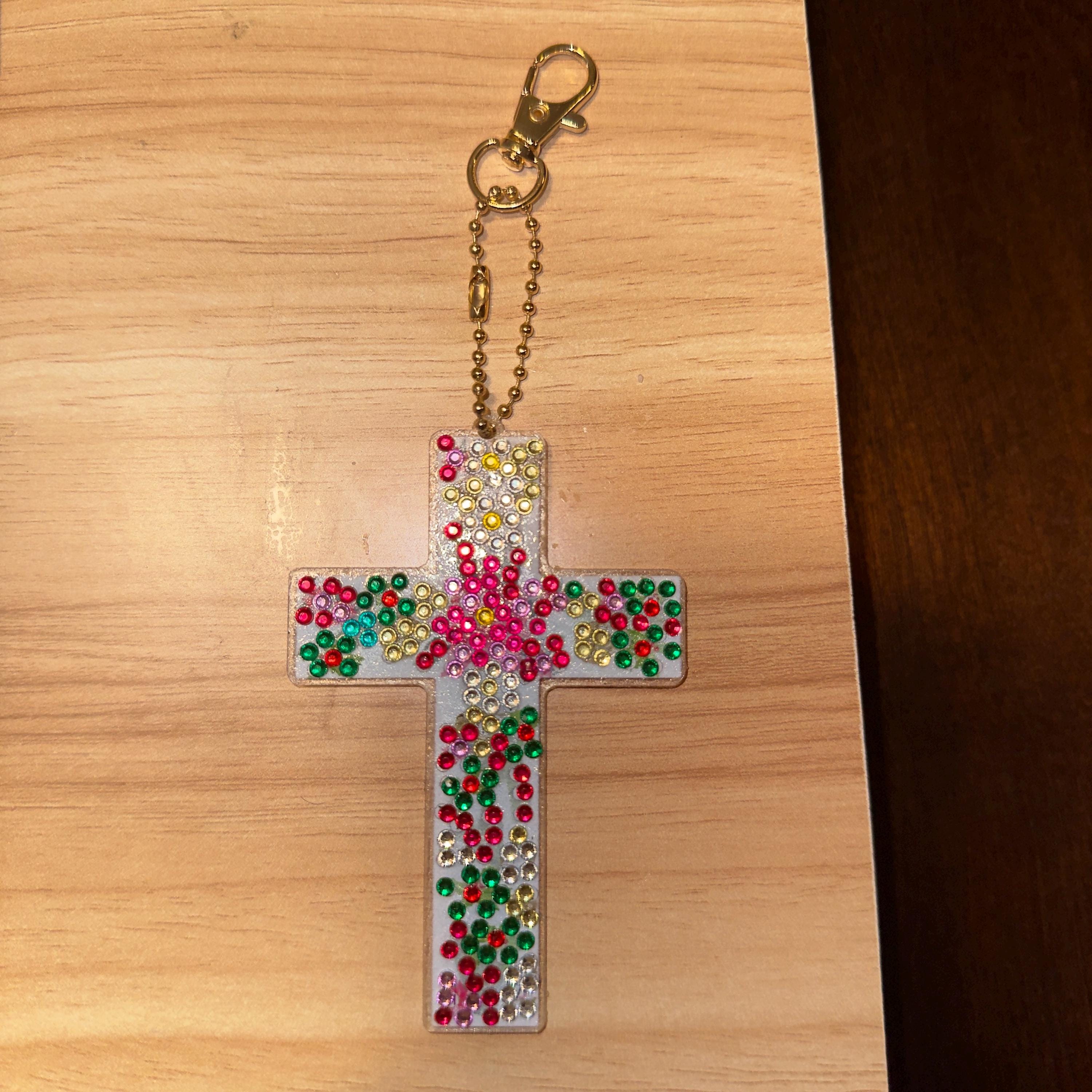 Completed Diamond Art Painting Crosses - Etsy