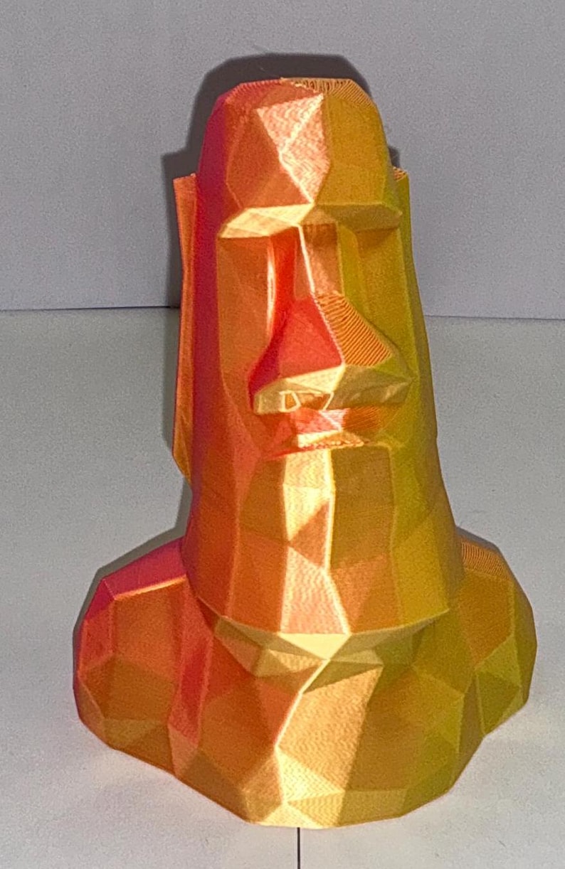 Moai Statue - Good Piece of Decor - 3D Printed - Etsy