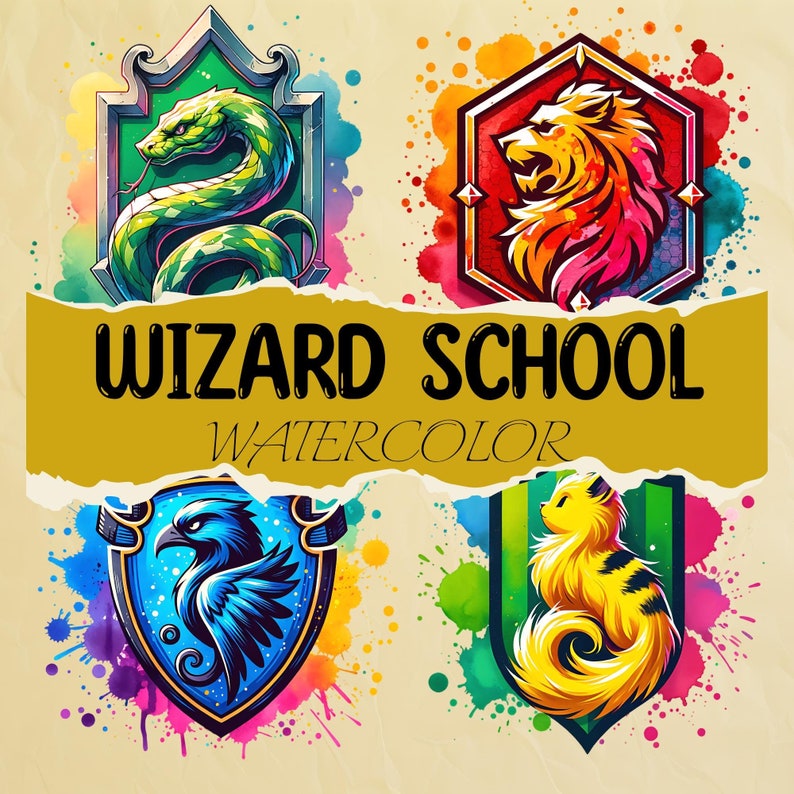Wizard House Clipart Watercolor Png , Witchcraft PNG Sublimation ...