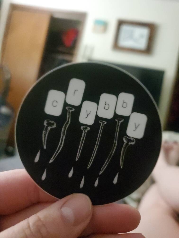 Cry Baby Sticker | Etsy