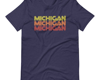 Michigan T Shirt - Etsy
