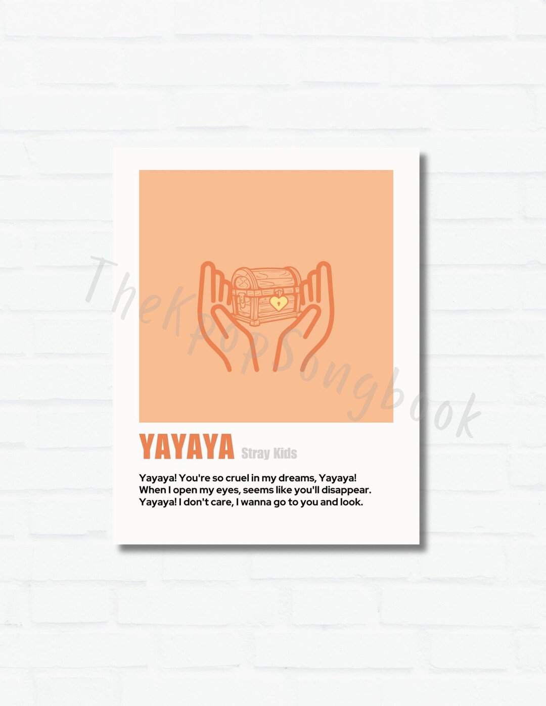 Stray Kids YAYAYA Digital Art Wall Print Skz Wall Art Aesthetic Kpop ...