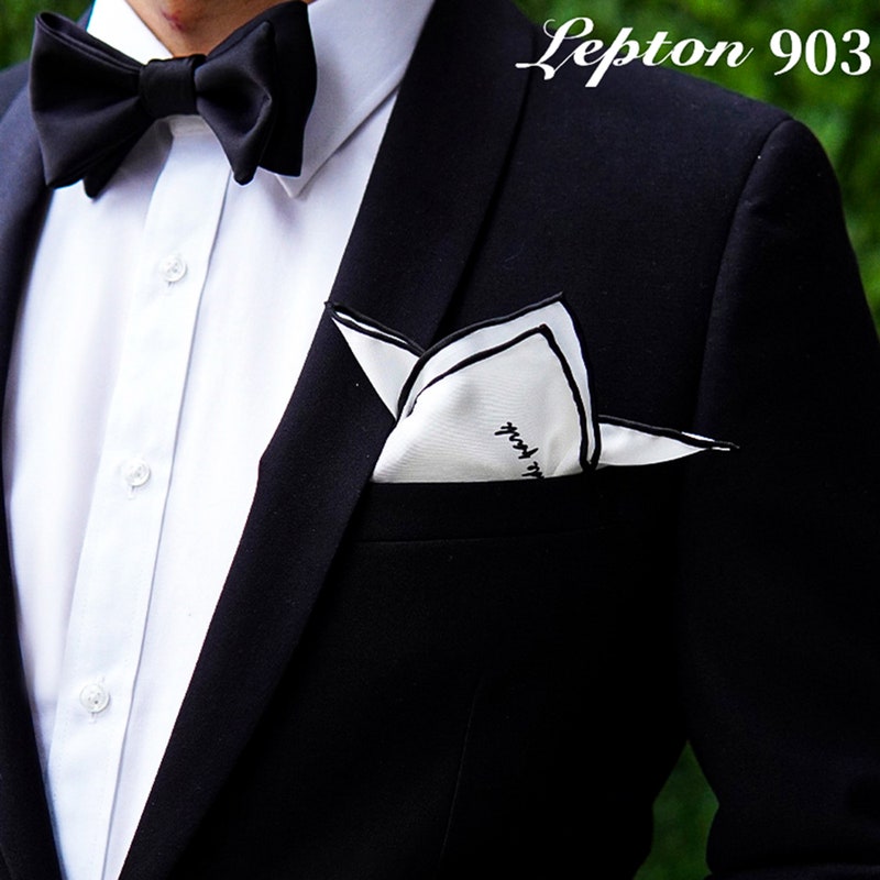 Monogrammed Pocket Square - Etsy