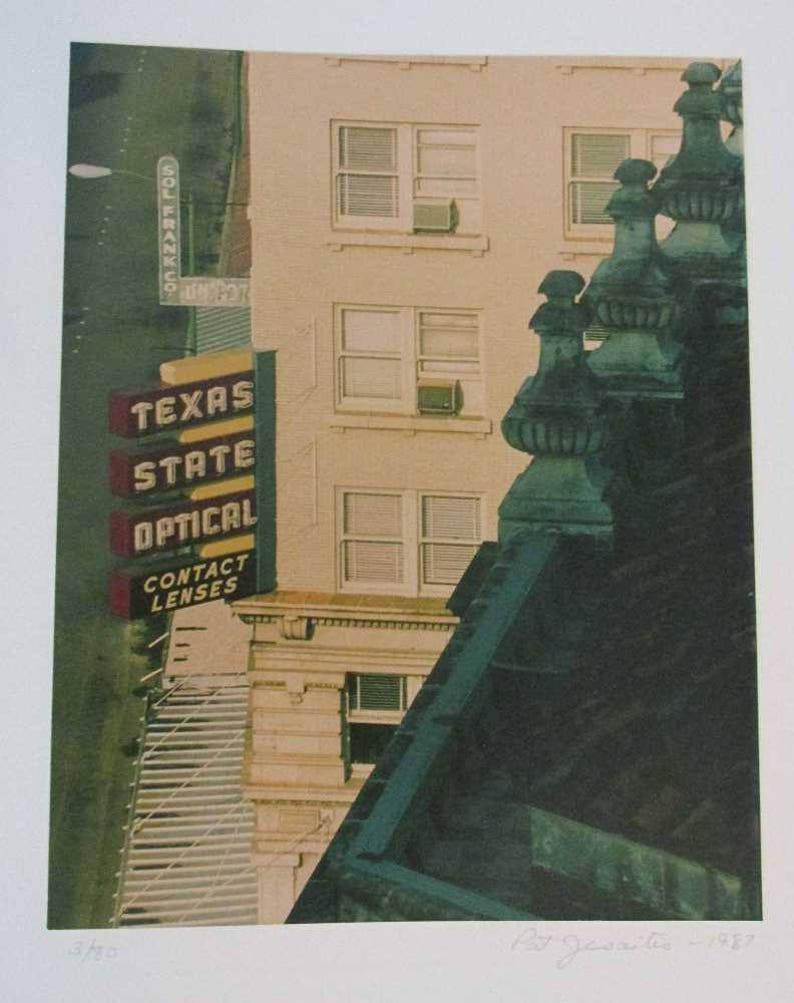 Vintage Photography - Texas State Optical - Signed - Numbered ...