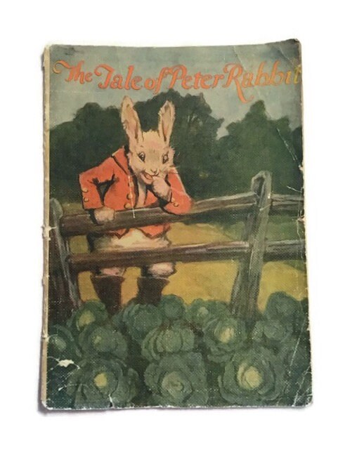 The Tale of Peter Rabbit - 1932 Linen Book - Saafield - Frances ...