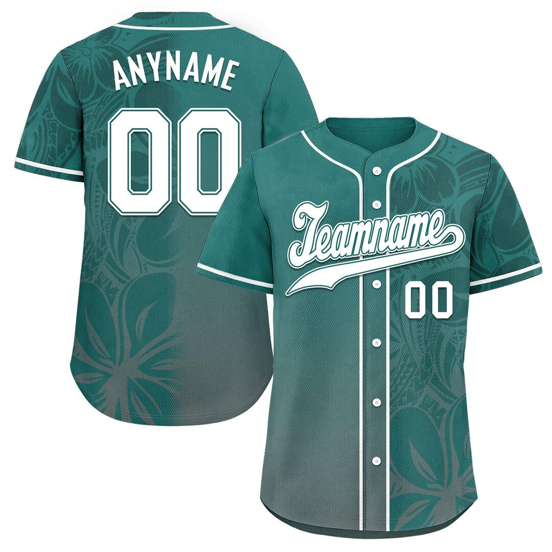 Personalized Name Team, Custom Stripe Line Color Baseball Jersey for ...