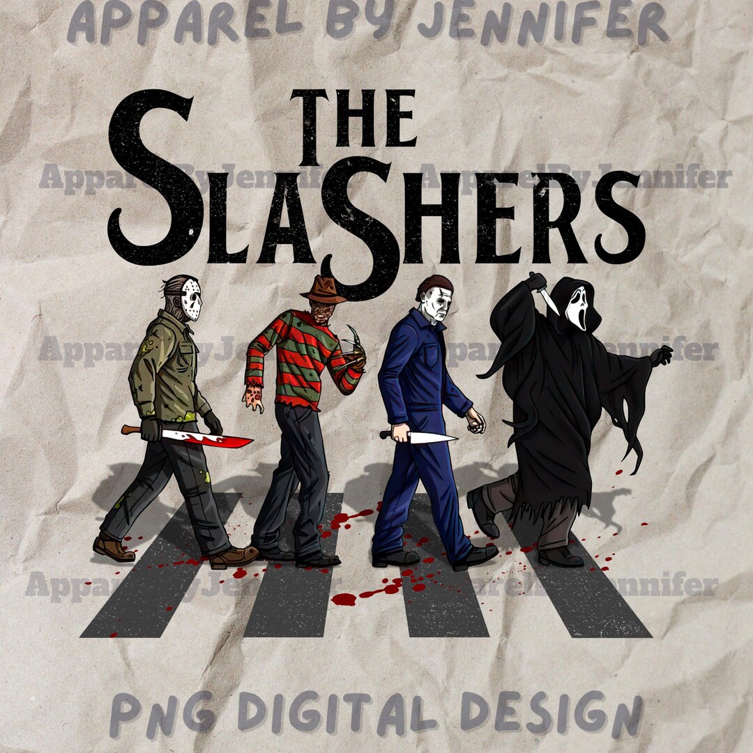 The Slashers Png, Horror Png, Halloween Png, Halloween Horror Movie Png ...