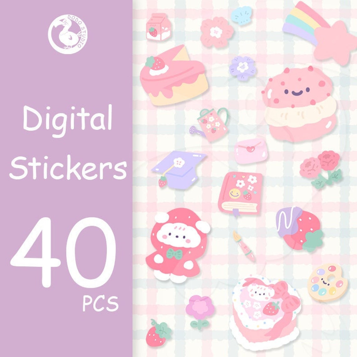 Cute Digital Stickers | Daily Items Stickers | PNG Stickers | Digital ...