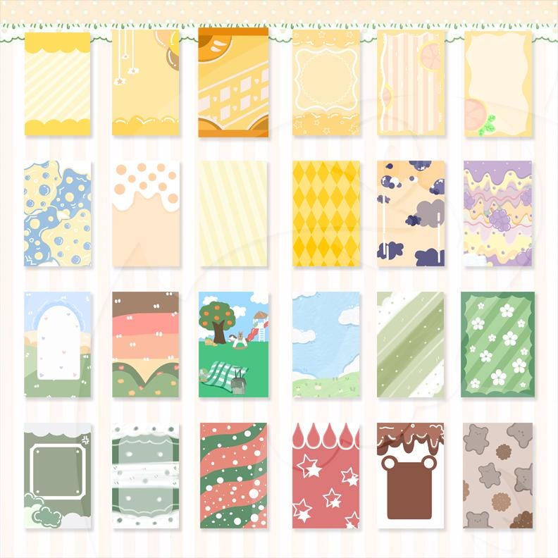Cute Background | Cute Digital Background | PNG Background | Digital ...