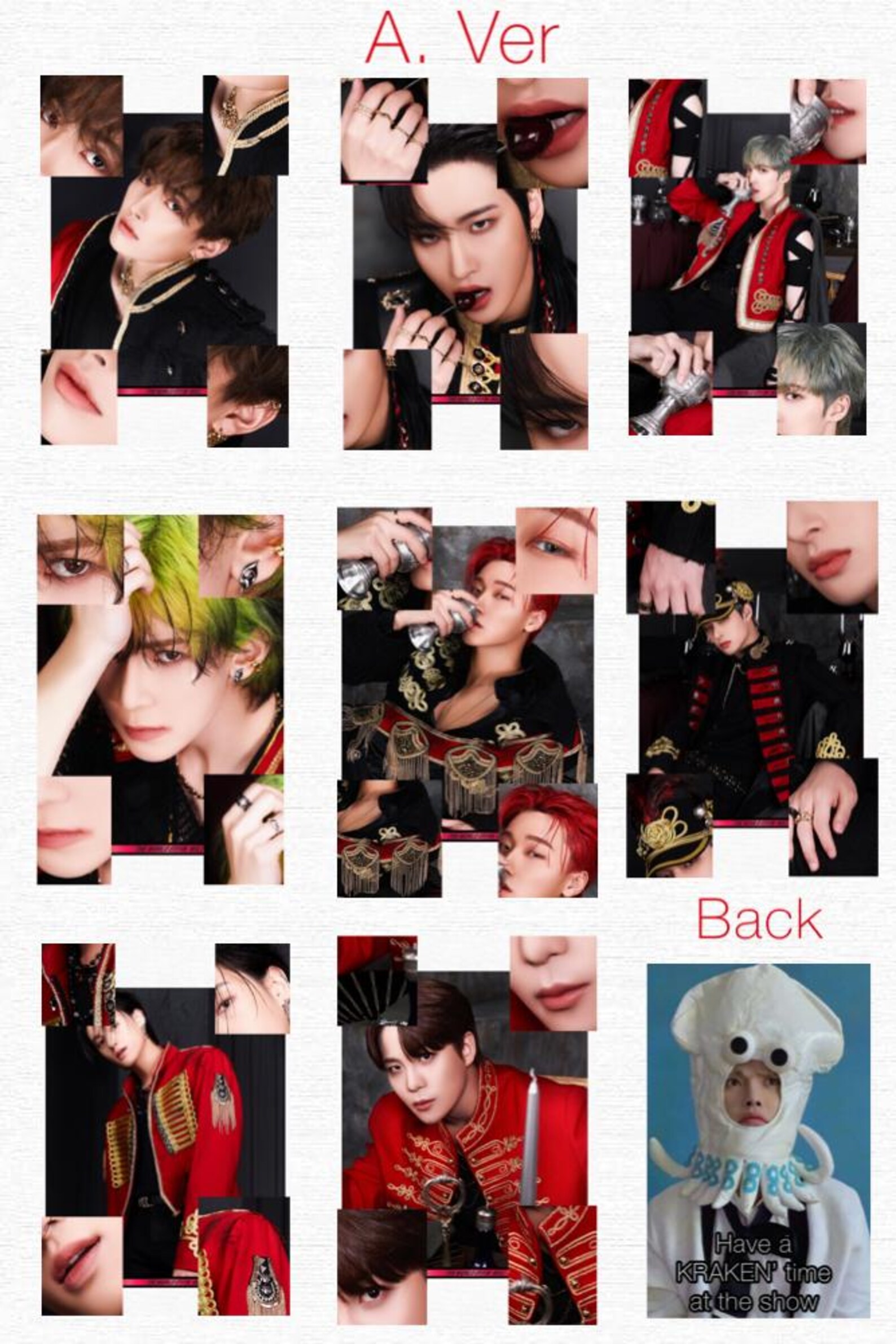 ATEEZ Freebies A Sticker Set - Etsy
