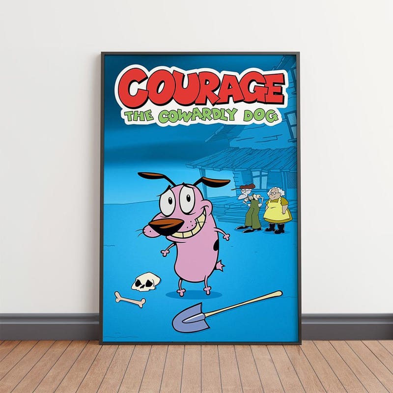 Courage Poster - Etsy