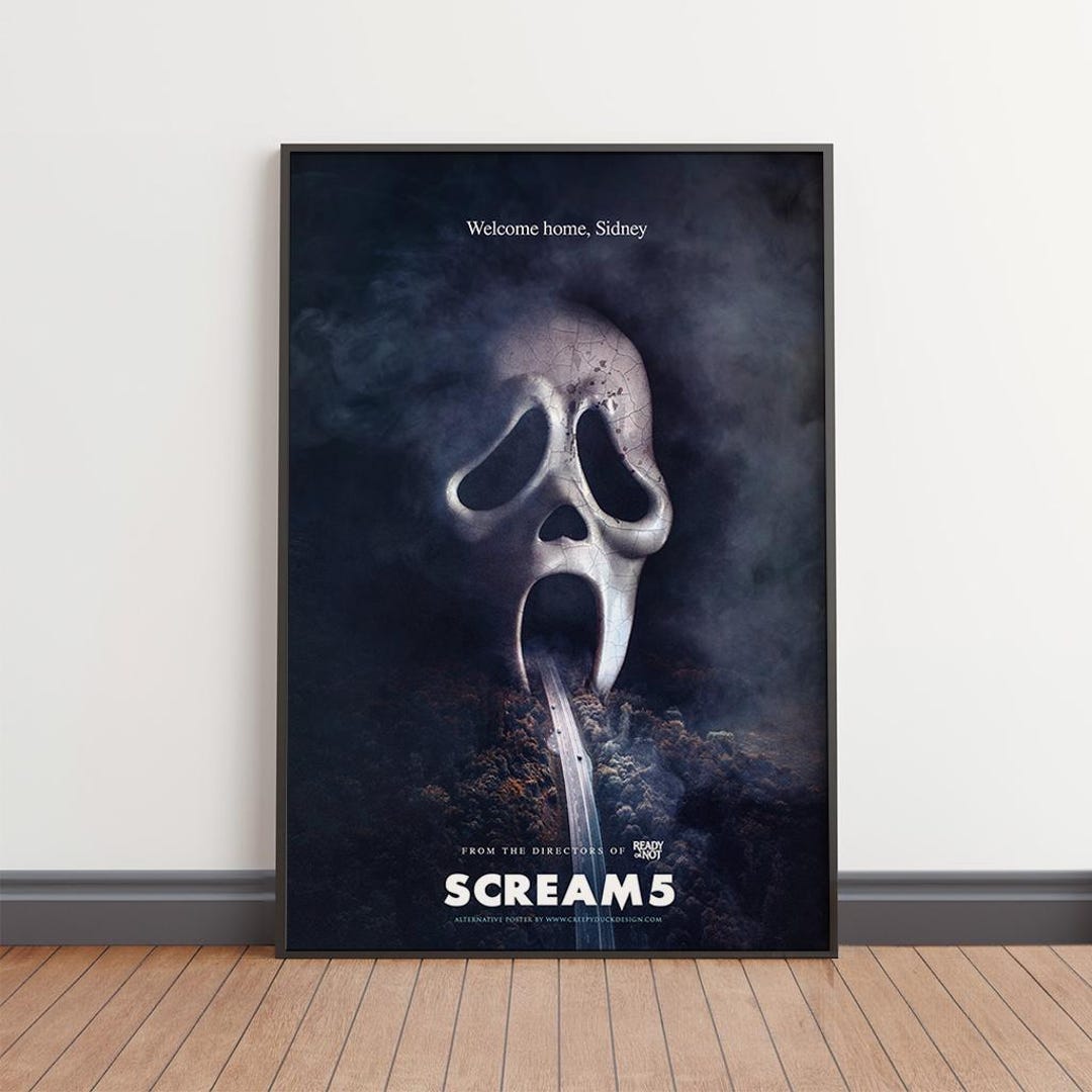 Scream Also Known as Scream 5 Poster, Art Collectibles Posters, Limited ...