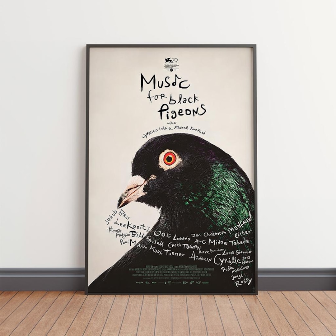 Music for Black Pigeons Poster, Art Collectibles Posters, Limited ...
