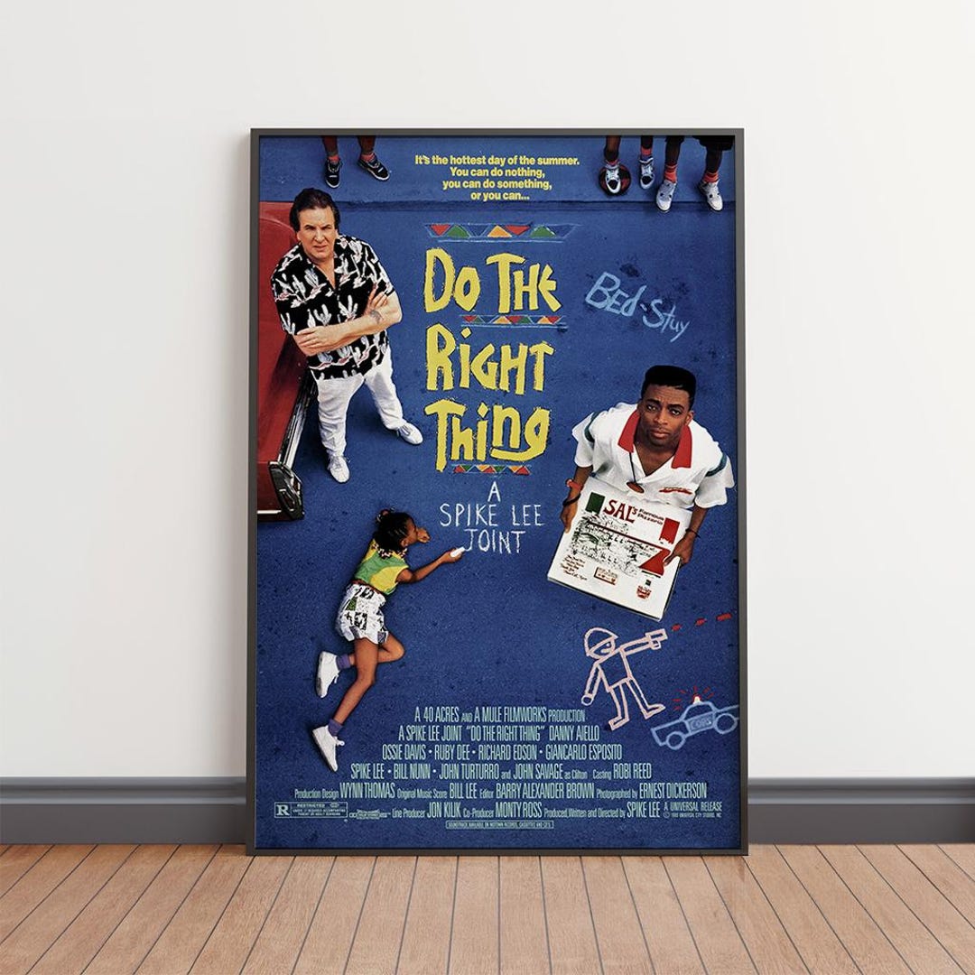 Do the Right Thing Movie Poster, Art Collectibles Posters, Limited ...