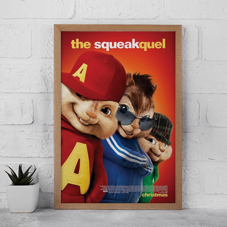 Alvin and the Chipmunks Classic Movie Poster, Art Collectibles Posters ...