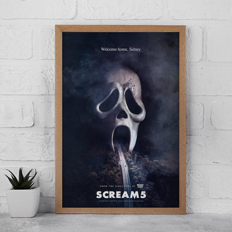 Scream Also Known as Scream 5 Poster, Art Collectibles Posters, Limited ...