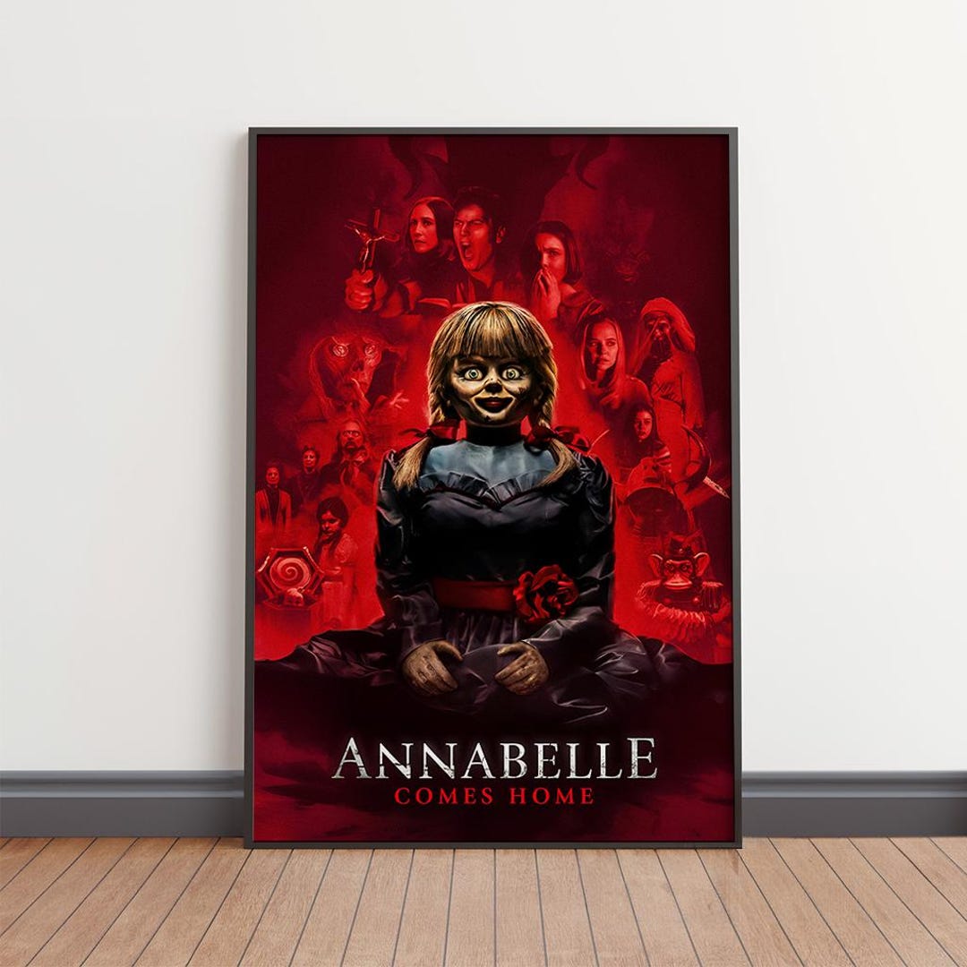 Annabelle Comes Home Horror Movie Poster, Art Collectibles Posters ...