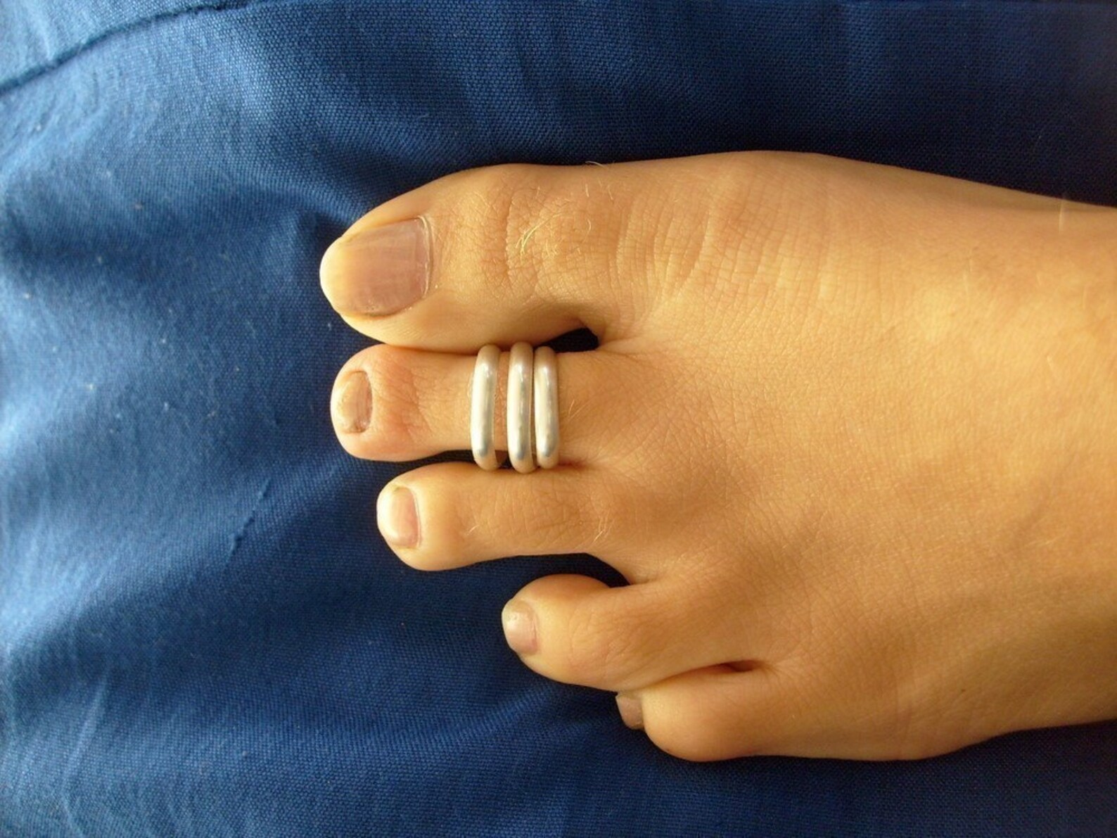 Solid Silver Spiral Toe Ring - Etsy