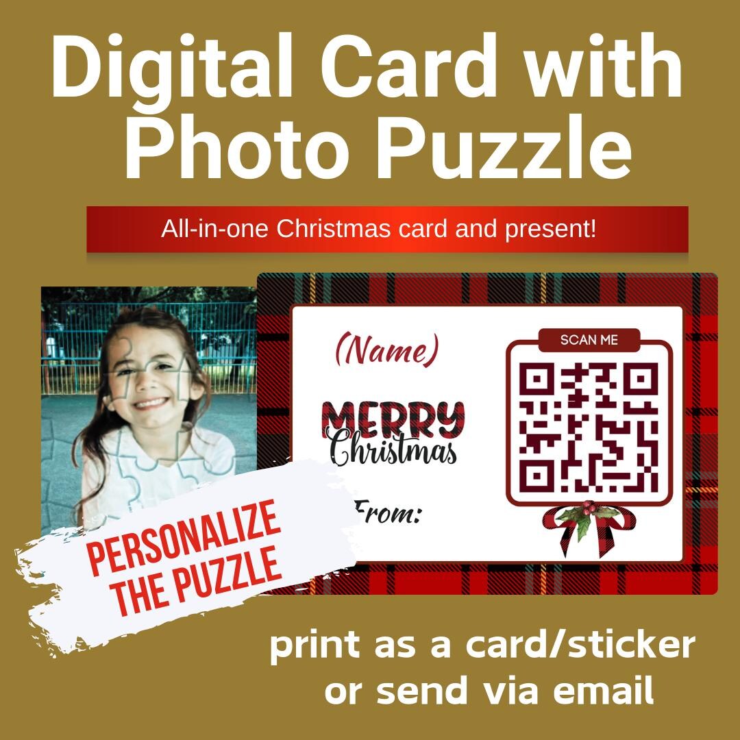 Online Christmas Present Personalized Jigsaw Puzzle Experience Gift ...