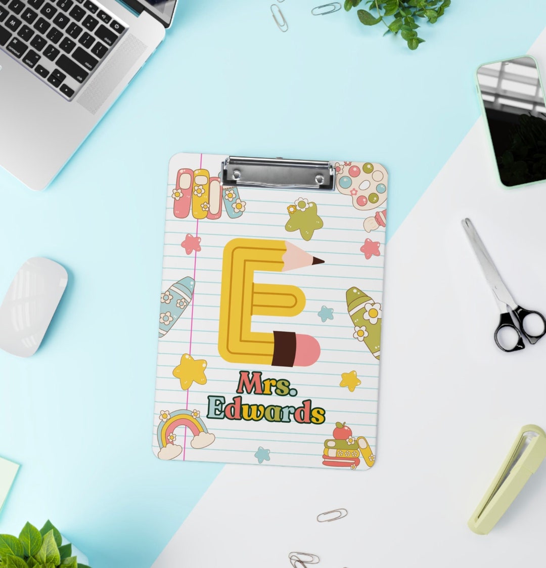 Personalized Teacher Clipboard, Custom School Staff Clipboards, Gift ...