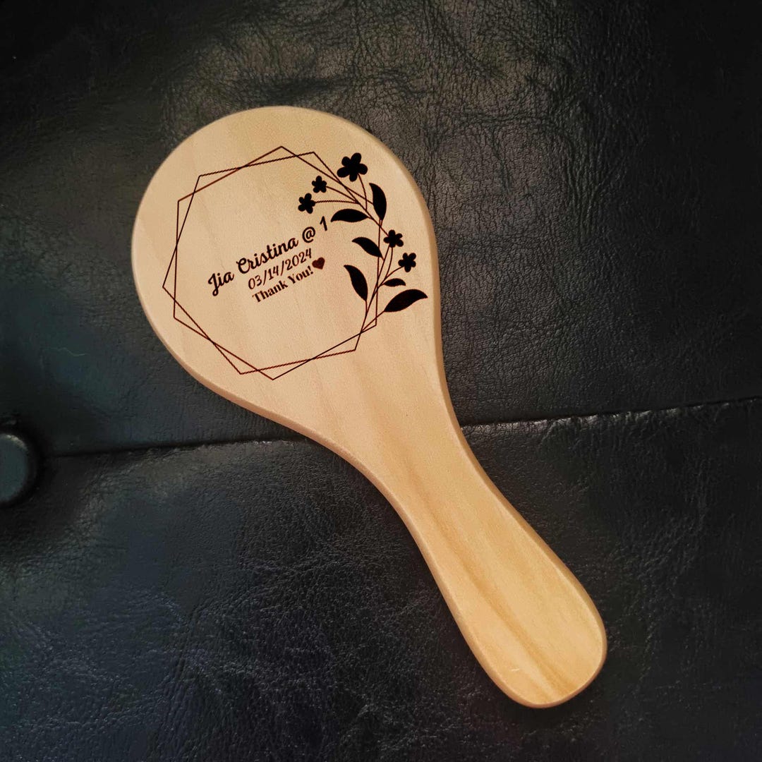 Personalized Wooden Hand Mirror Personalized Gifts and Souvenirs great ...