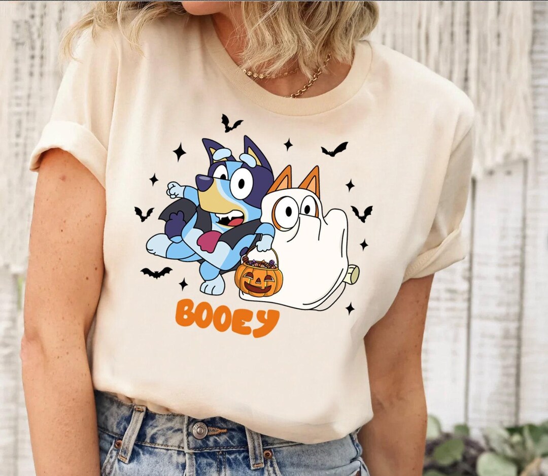 Blue Booey Shirt Halloween Shirt Cute Halloween Shirt Toddler Blue ...