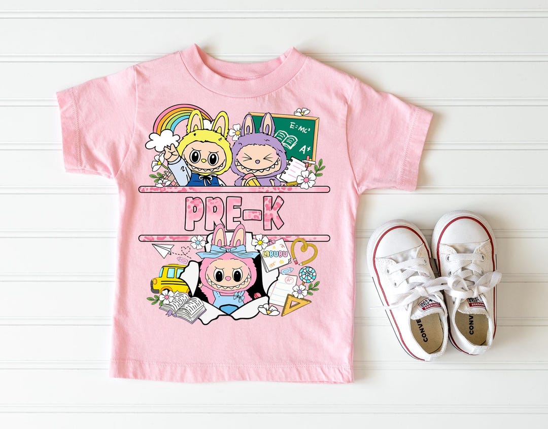 Labubu Shirt Labubu School Shirt Lafufu Back to School Shirt Pre-k ...