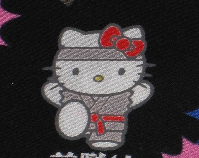 Japanese Fabric Hello Kitty Karate Half Yard - Etsy