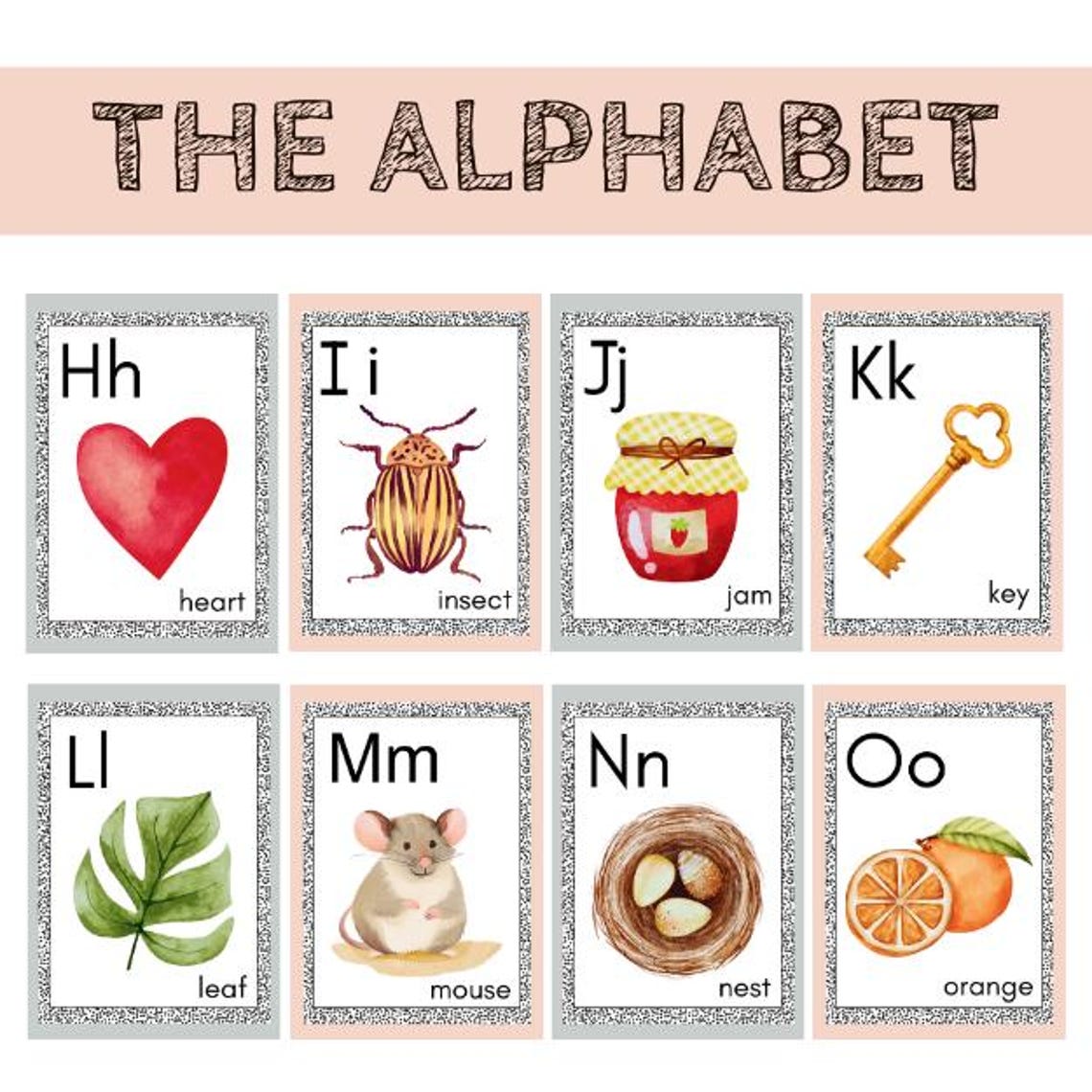 Boho Alphabet Posters for Classroom, Number Posters, Classroom Decor ...