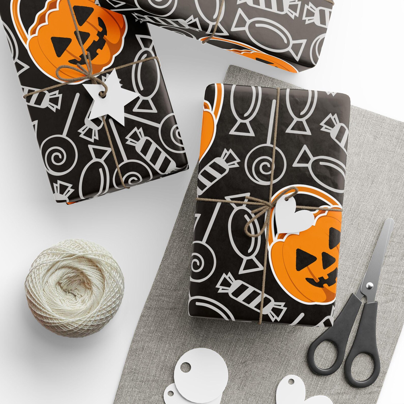 Halloween Wrapping Papers, Halloween Wrapping Paper, Halloween Paper ...