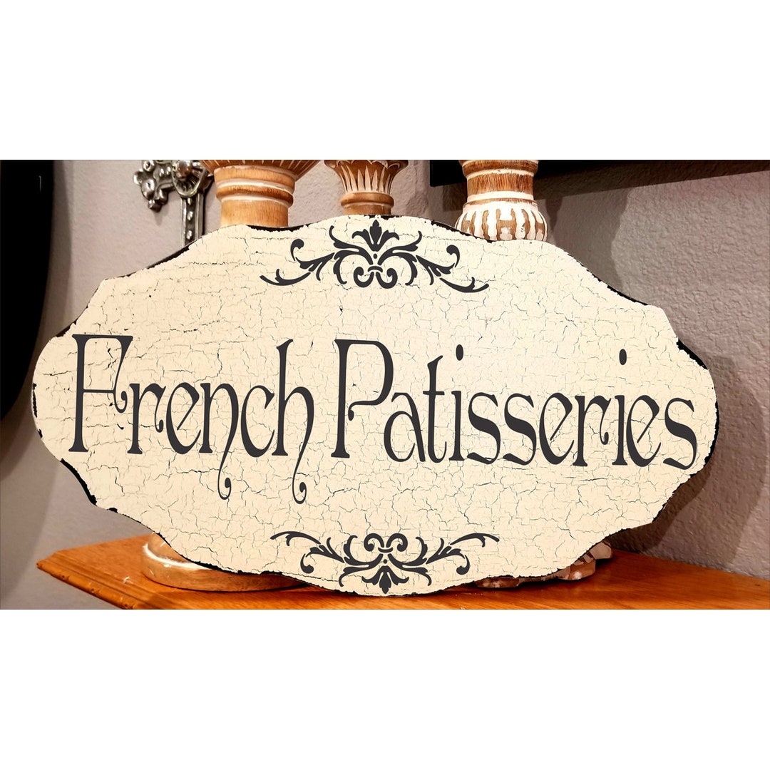 French Patisseries Sign | 16x9 | French Sign | French Decor | Farmhouse ...