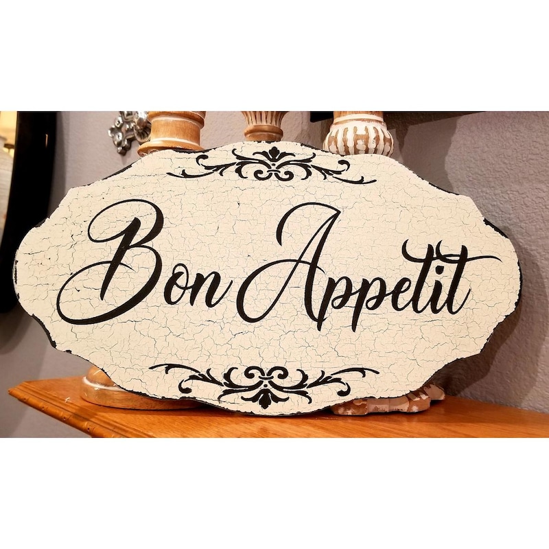Bon Appetit Sign - Etsy