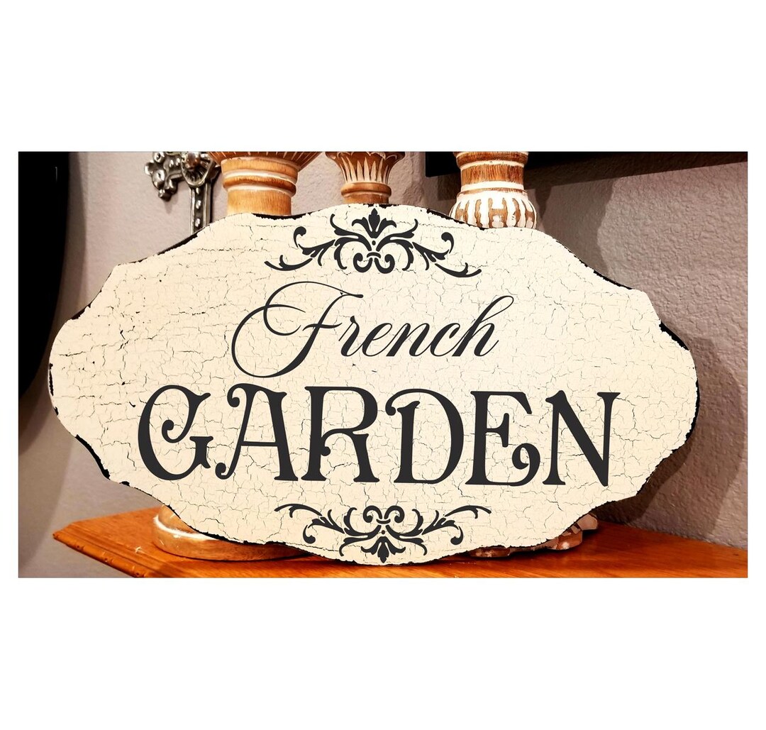 French Garden Sign | 16x9 | French Sign | French Decor | French Kitchen ...