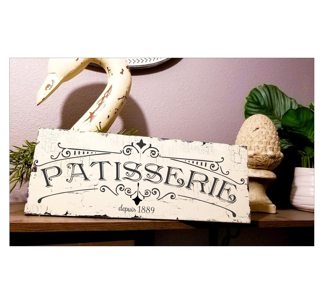 PATISSERIE Sign | French Sign | French Kitchen Sign | French Patisserie ...