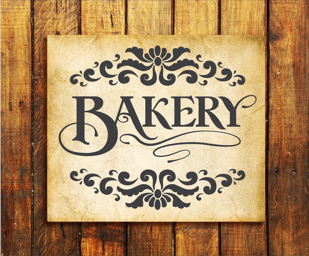 Bakery Sign Kitchen Sign Welcome Signs HOME Decor 3 Sizes Available ...