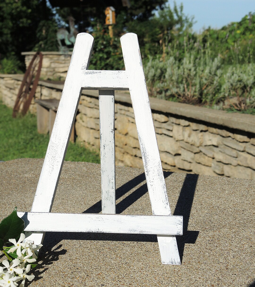 EASEL Wedding Sign Display - Wood Easel - 10.5" Tall - Wedding Sign ...
