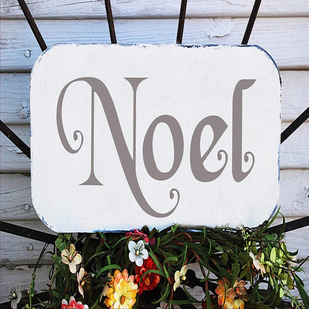 Christmas Signs | NOEL Sign | NOEL | 4 Sizes | Merry Christmas | Noel ...