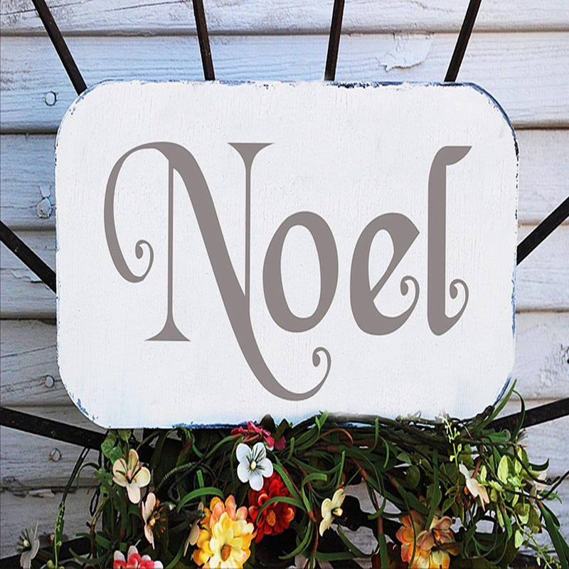Noel Sign - Etsy