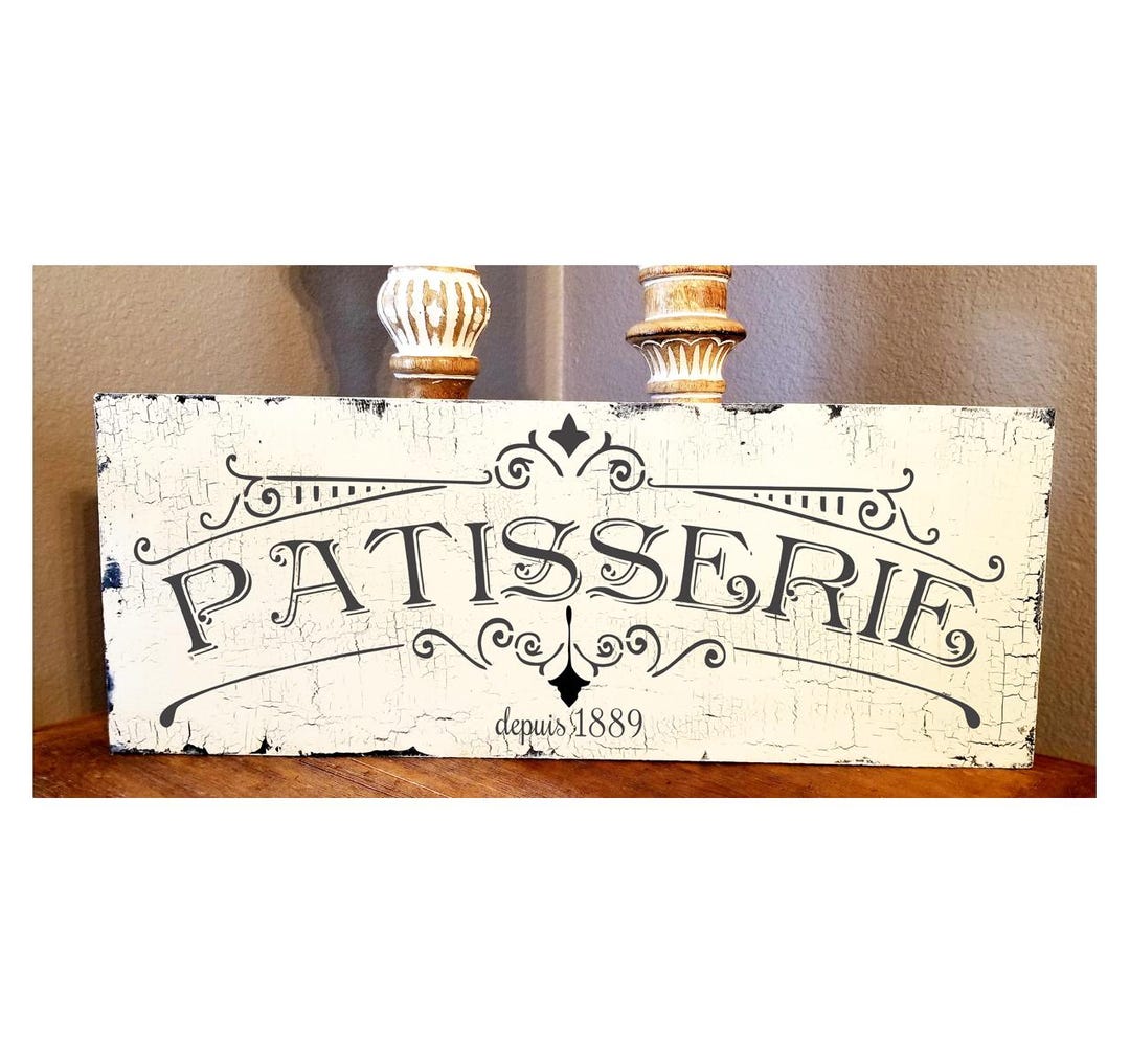 PATISSERIE Sign | French Sign | 3 Sizes | French Decor | Vintage Style ...